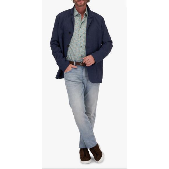 Paul Smith | Shirts | Paul Smith Blue Multicolor Floral Print Dress ...
